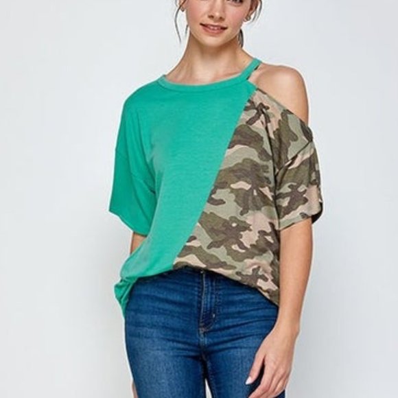 Melon | Tops | Two Tone Top From Melon | Poshmark